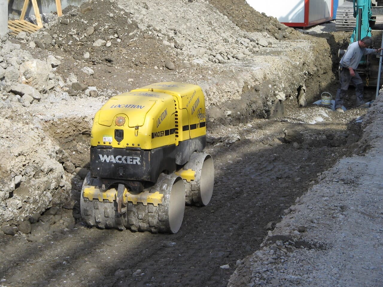 PIED DE MOUTON - WACKER TYPE RT 82-SC - Poids en charge 1 T 473